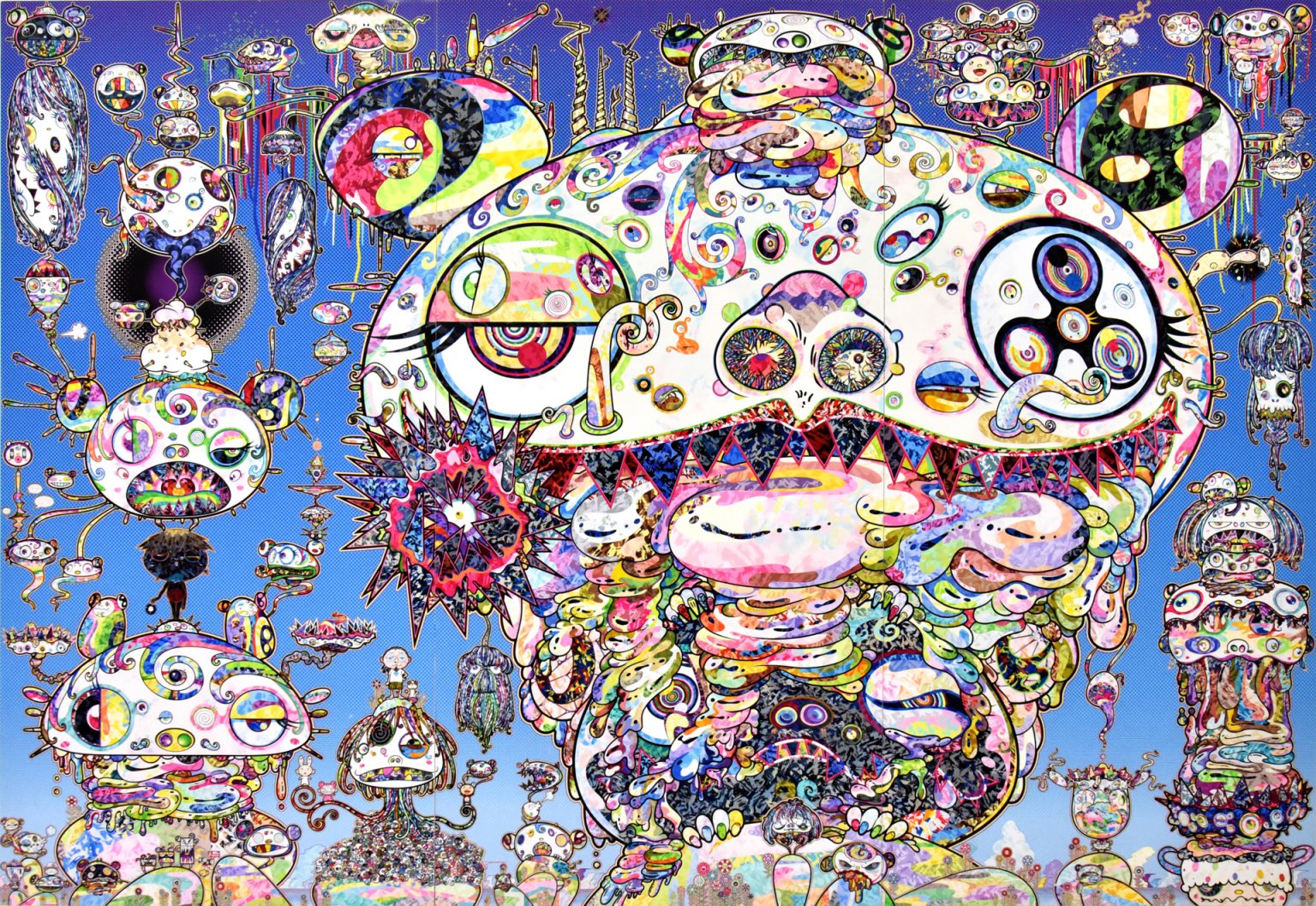 27 Colorful Superflat Art By Takashi Murakami